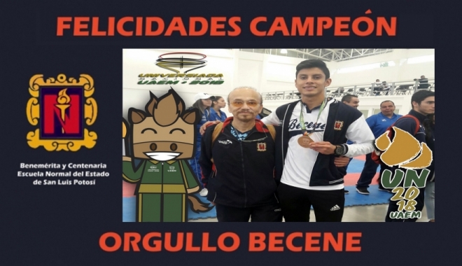 Un logro más para la Becene en la Universiada Nacional 2018. | Normal ...